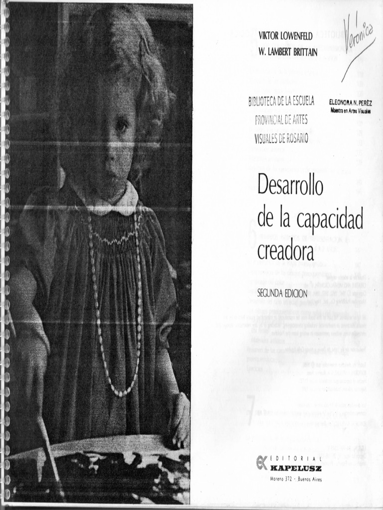 Desarrollo de La Capacidad Creadora - Lowenfeld Viktor 1980 COMPLETO | PDF