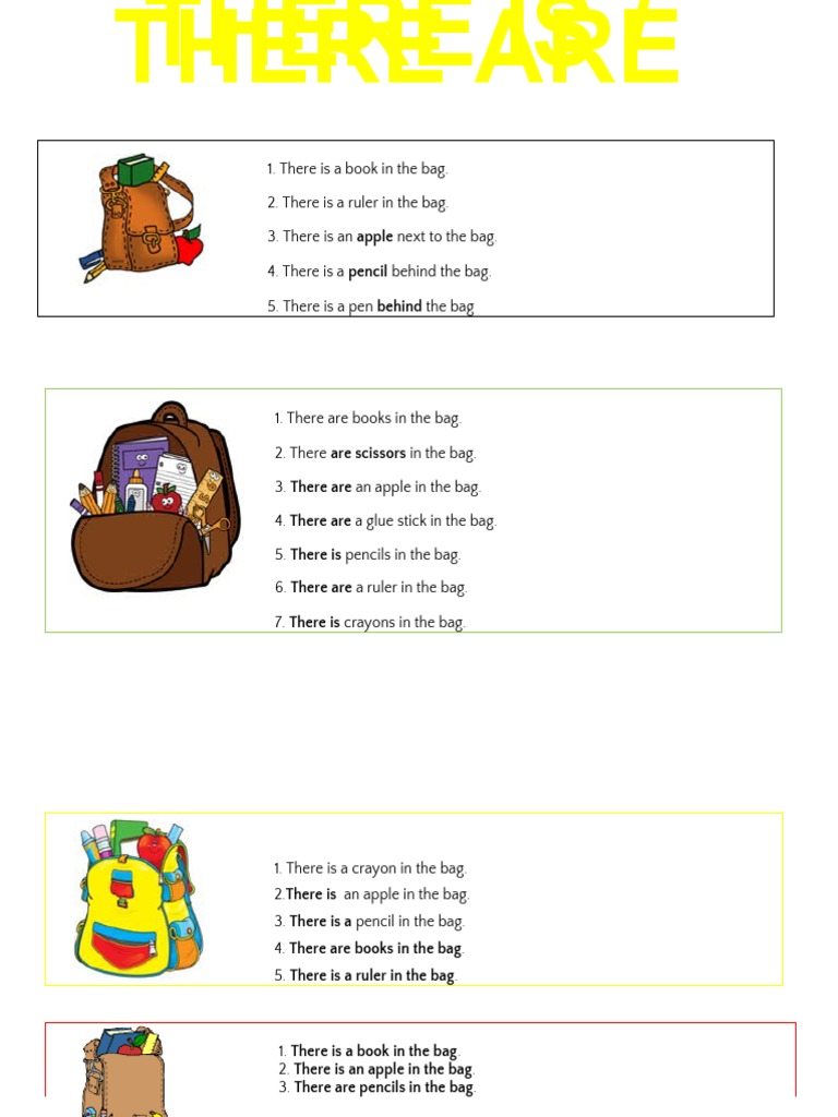 There Is There Are - Activity Julissa - Castillo | PDF | Language Arts ...