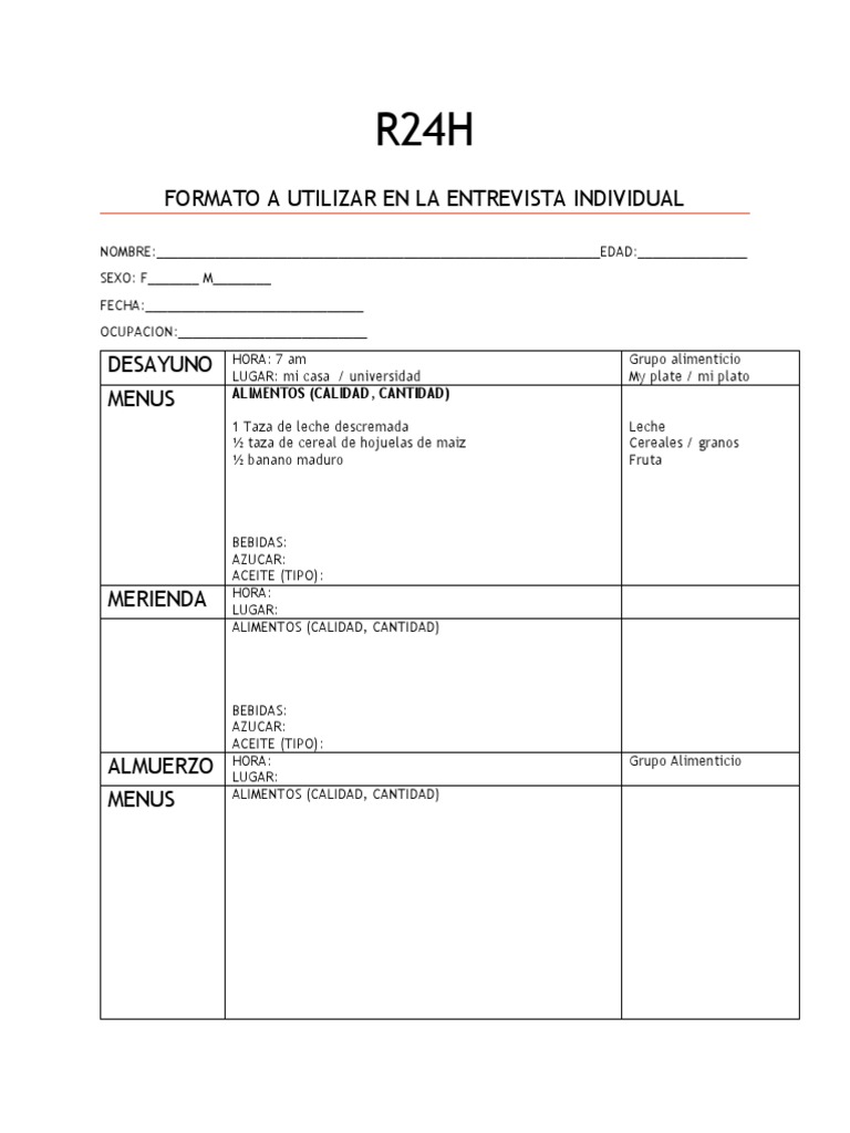 Recordatorio 24 Horas | PDF