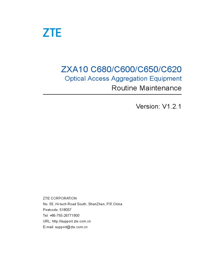SJ-20200929135033-015-ZXA10 C680&C600&C650&C620 (V1.2.1) Optical Access ...