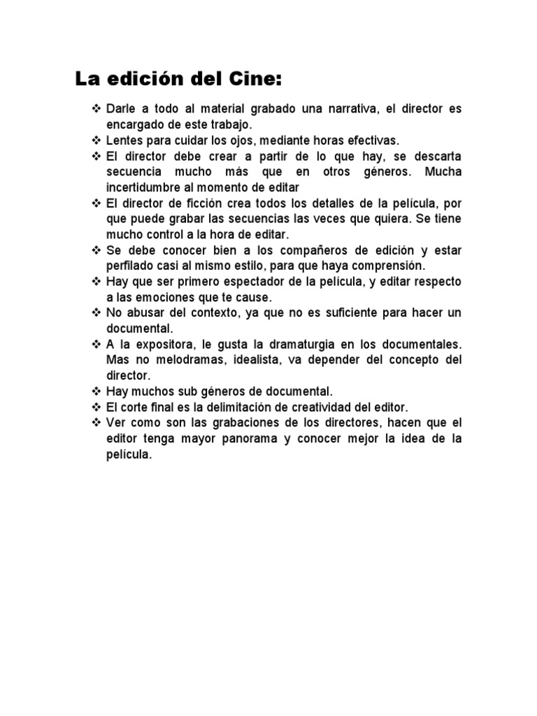 Edición de Cine: Claves y Estrategias | PDF | Arte