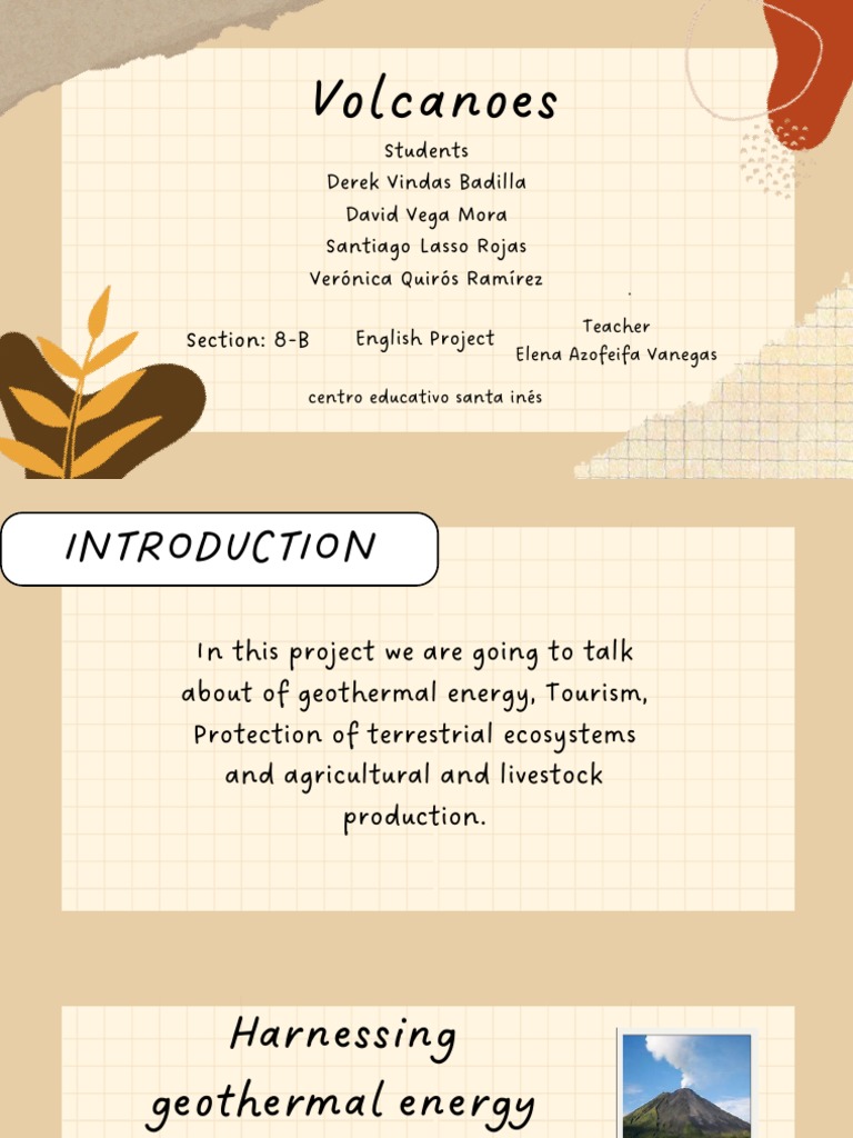 Costa Rican Volcano | PDF