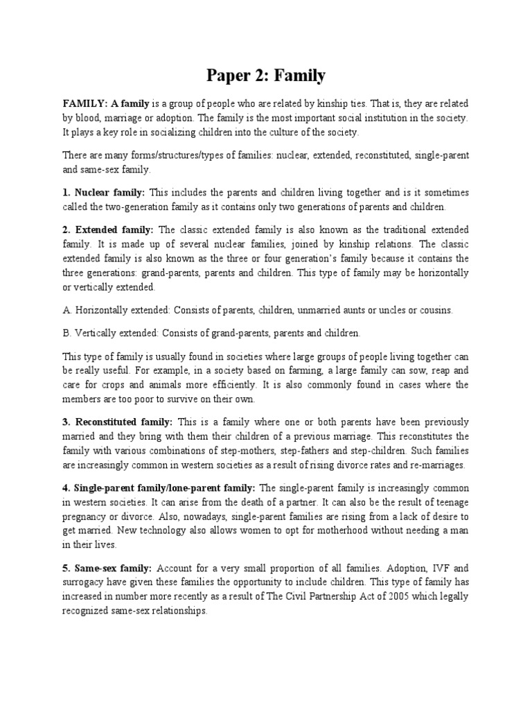 Family | PDF | Family | Marriage