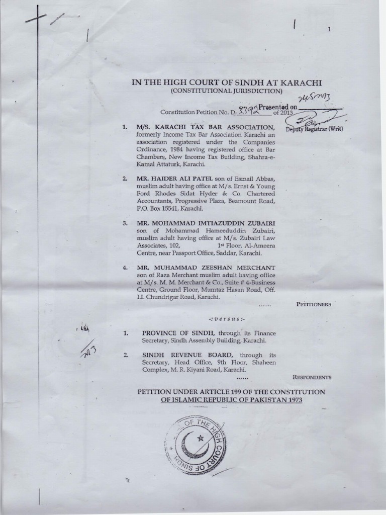 SRB Stay order-KTBA | PDF