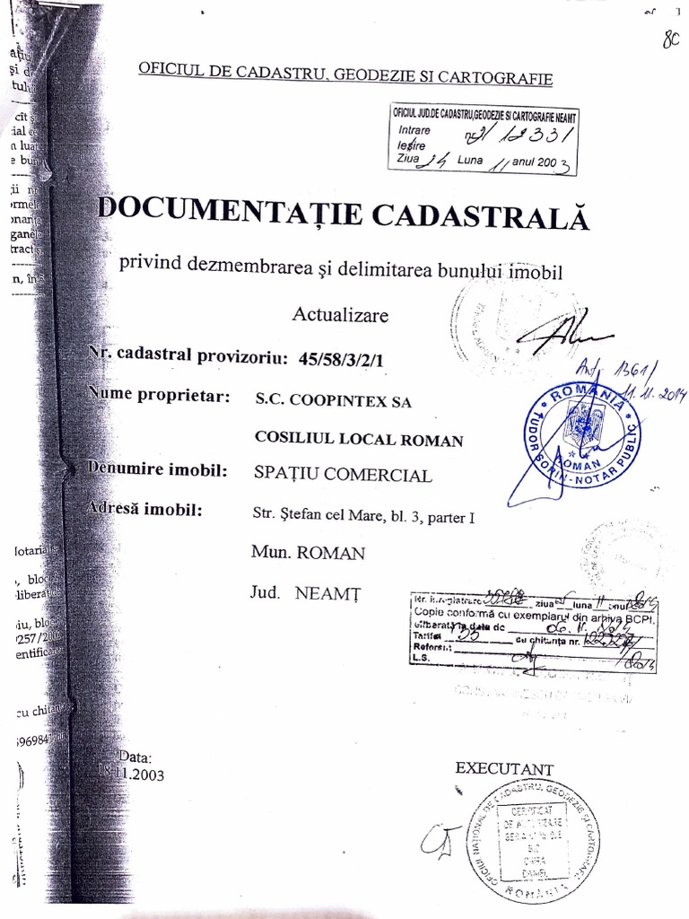 Cadastru Pietonal | PDF