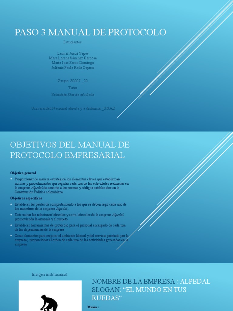 Manual de Protocolo Empresarial | PDF | Comportamiento | Marketing