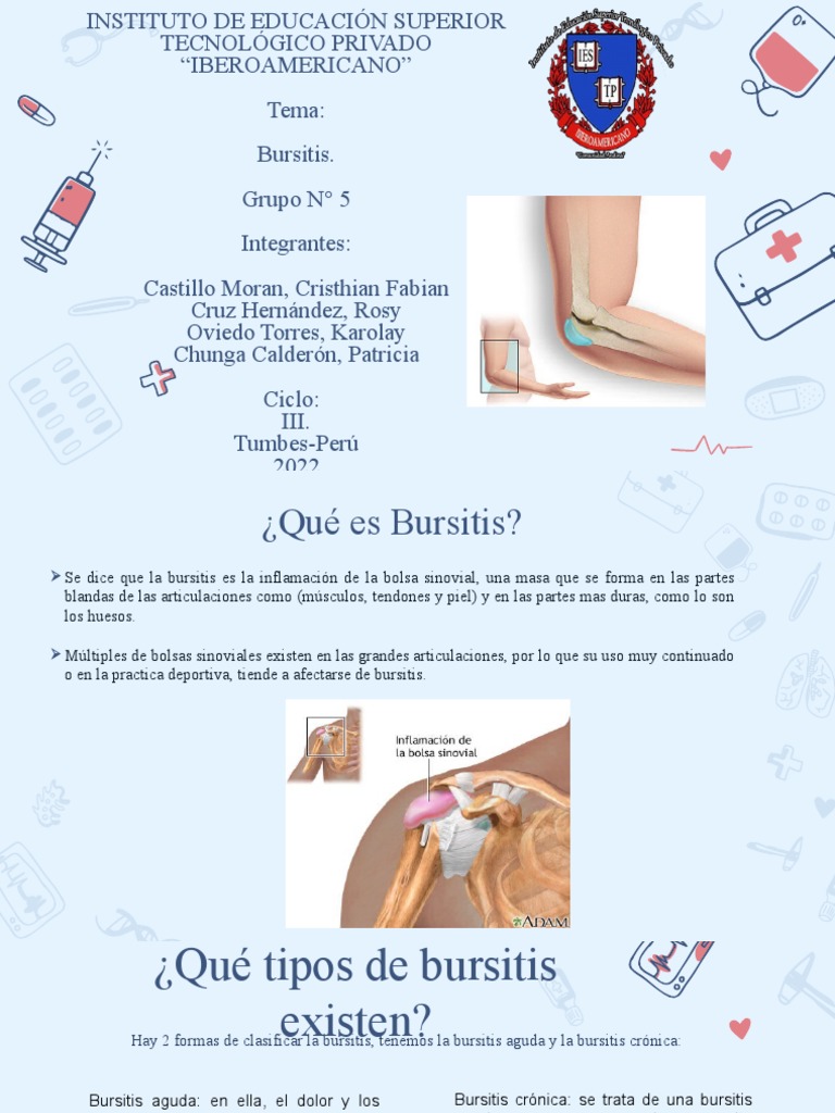 Bursitis | PDF | Hombro | Articulación