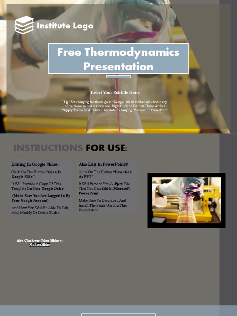 018 Free Thermodynamics Google Slides Themes PPT Template | PDF ...