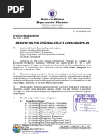 2024-2025-Sned Class-Program | PDF | Public Administration | Philippines