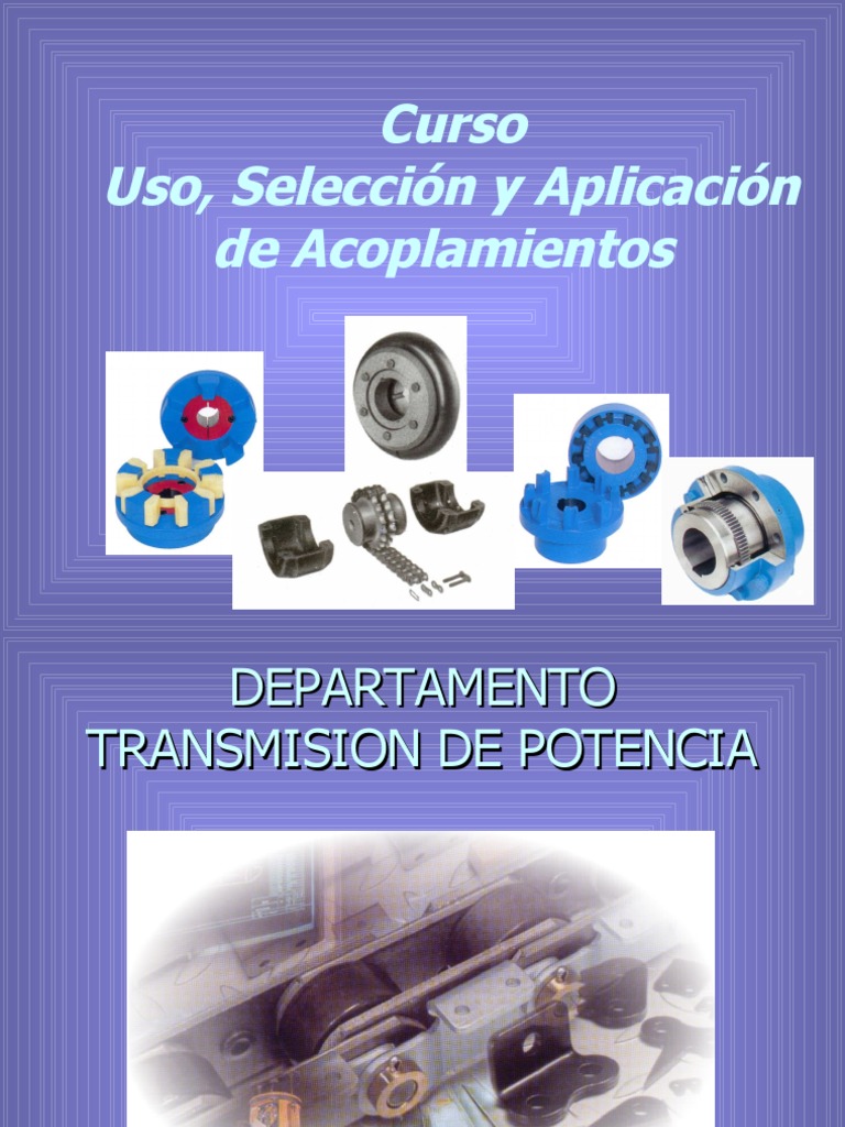 CURSO Acoplamientos Segundo | PDF | Engranaje | Tecnología de vehículos