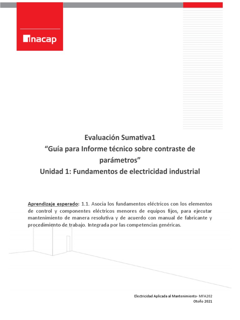 Eva S1 | PDF | Corriente eléctrica | Corriente continua