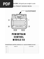 Pinout PCM NGC Conector 1 (Negro) : Pin # Circuit Function | PDF ...