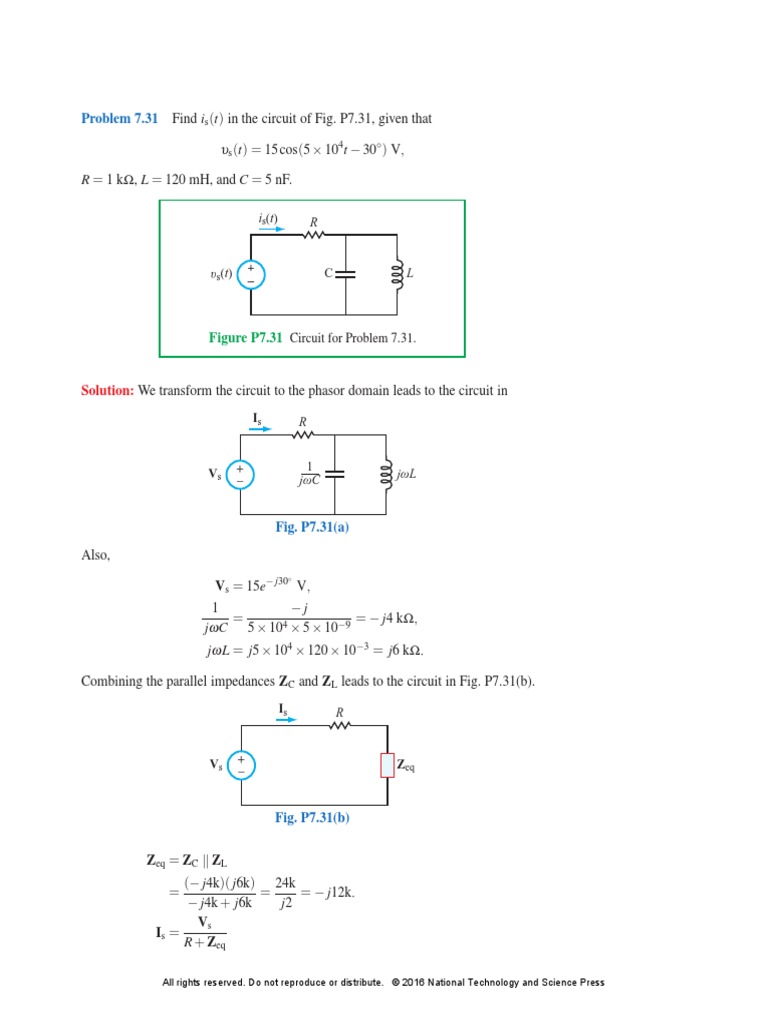 Problem 7.31: Figure P7.31 | PDF