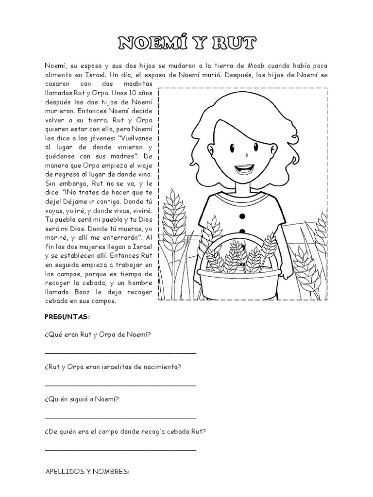 Noemí y Rut | PDF