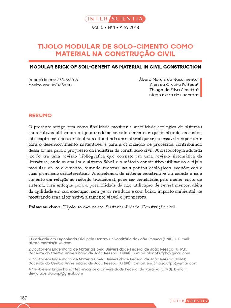 Tyuio | PDF | Desperdício | Cimento