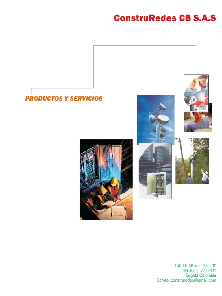 Catalogo Construredes CB Sas | PDF | Business | Economias