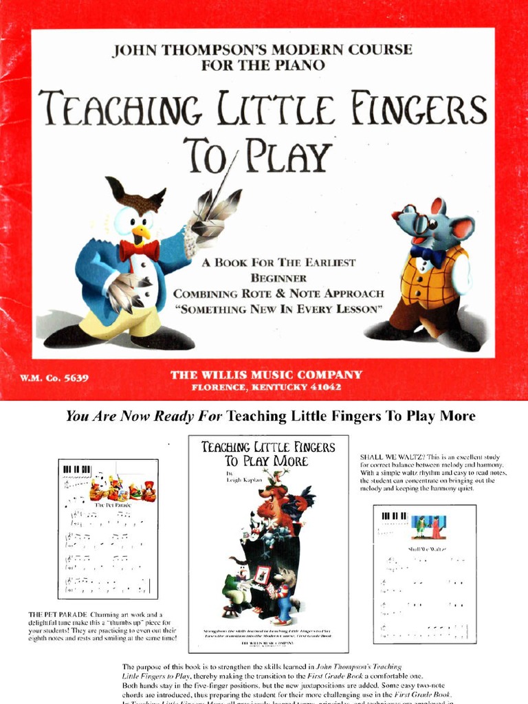 Teaching Little Fingers To Play 1 PDFPDF PDF Free | PDF