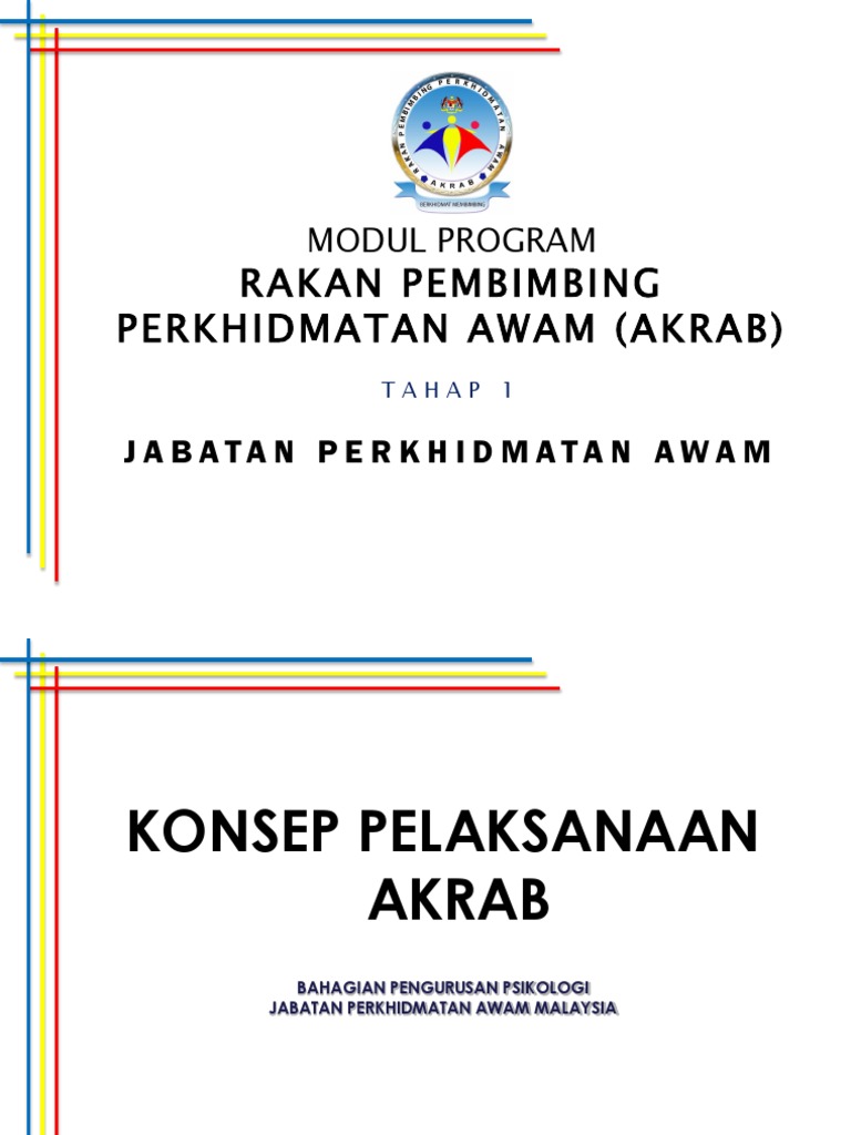 Konsep Dan Pelaksanaan Akrab | PDF