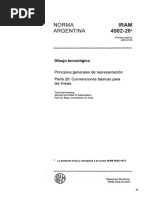 Norma IRAM 4505 - Escalas | PDF