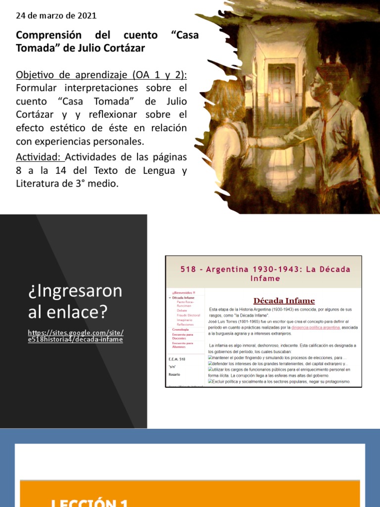 3° Medio - LyL - 24-03 | PDF | Narración | Cuentos