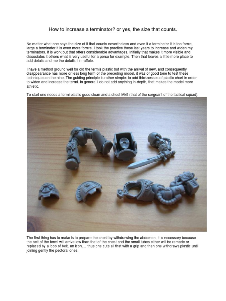 Enhancing Mk8 Terminator Armor | PDF | Nature