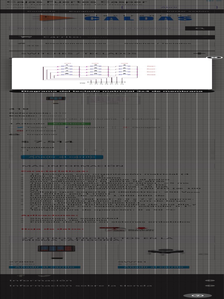 Teclado Matricial 3x4 | PDF