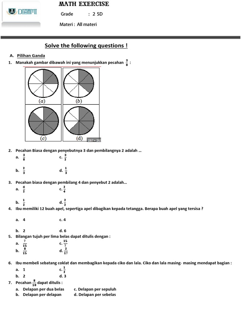 Math Exercise Grade 2 All | PDF