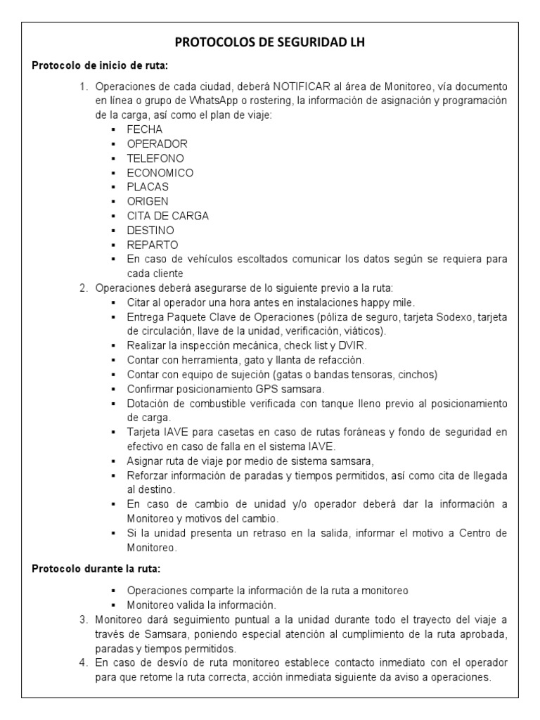 Protocolos de Seguridad | PDF | Negocios