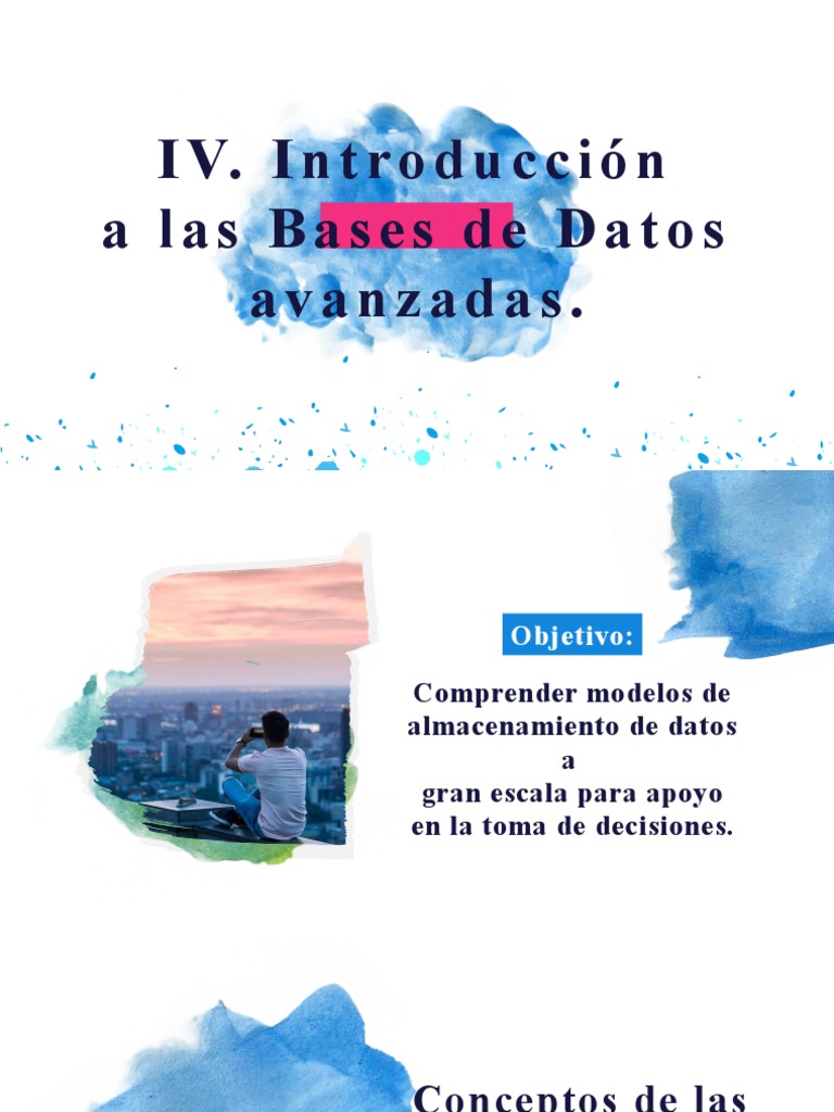 Unidad IV Introduccion A Las Bases de Datos Avanzadas | PDF | Bases de datos | Redes de computadoras