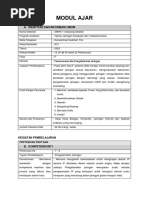 MODUL AJAR Berbasis Deep Learning | PDF