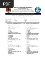 Soal PTS Pjok Kelas 2 Semester 2 | PDF