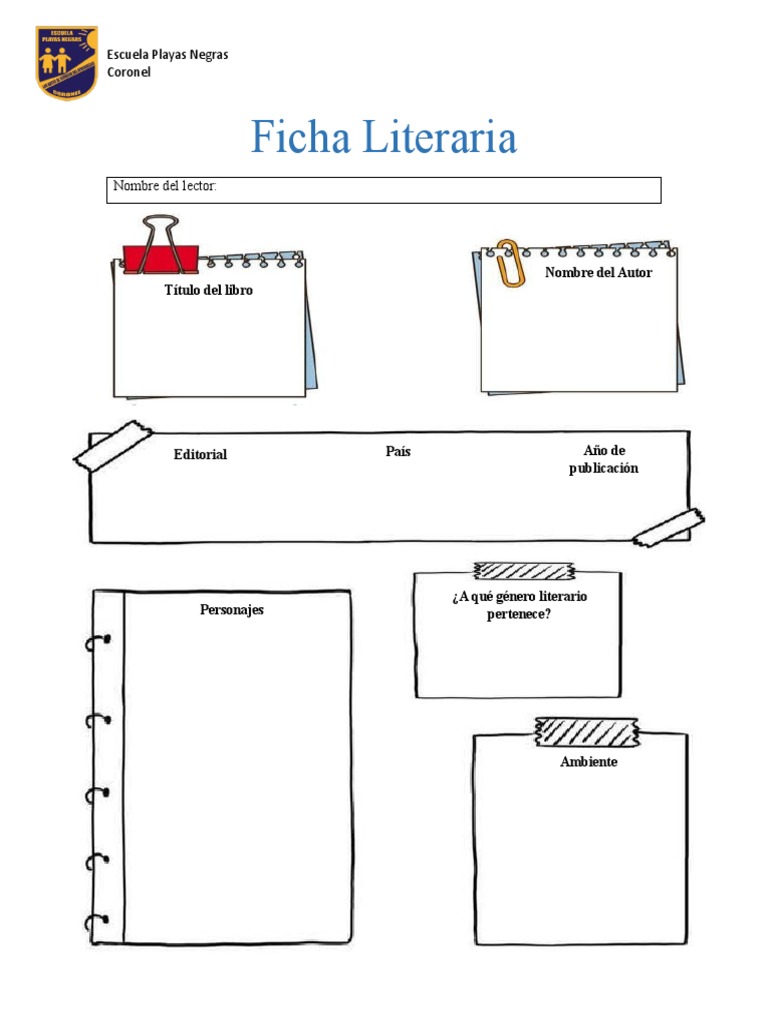 Ficha Literaria | PDF