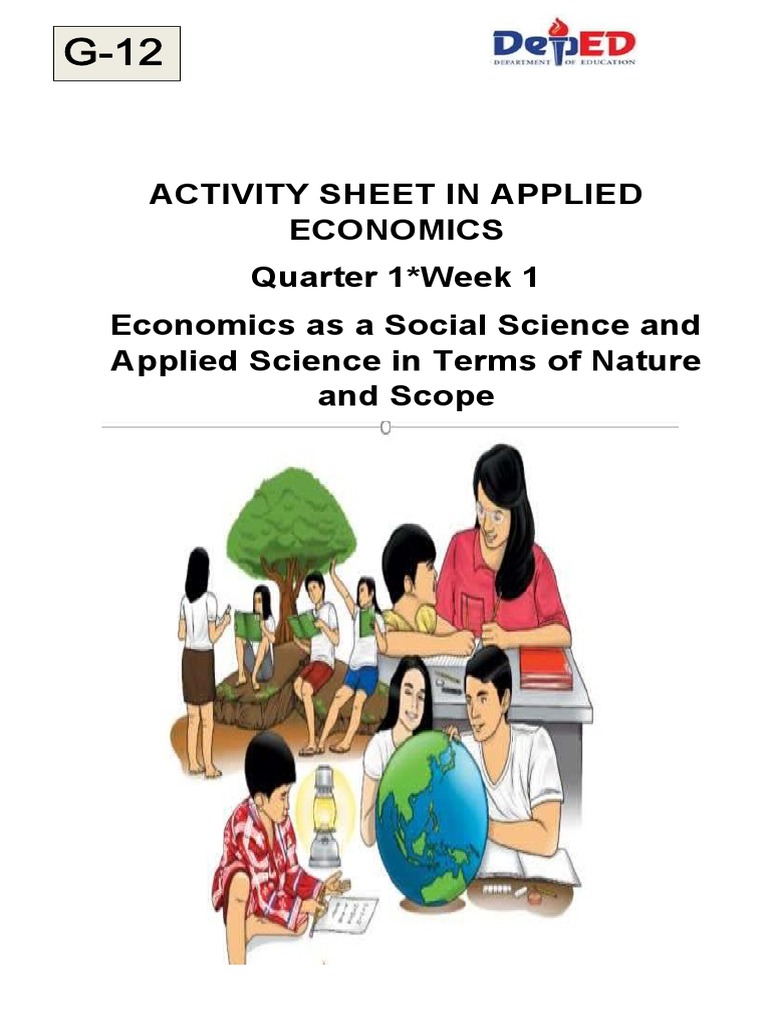 ABM-APPLIED-ECO-12 Q1 W1 Mod1 | PDF | Economics | Factors Of Production