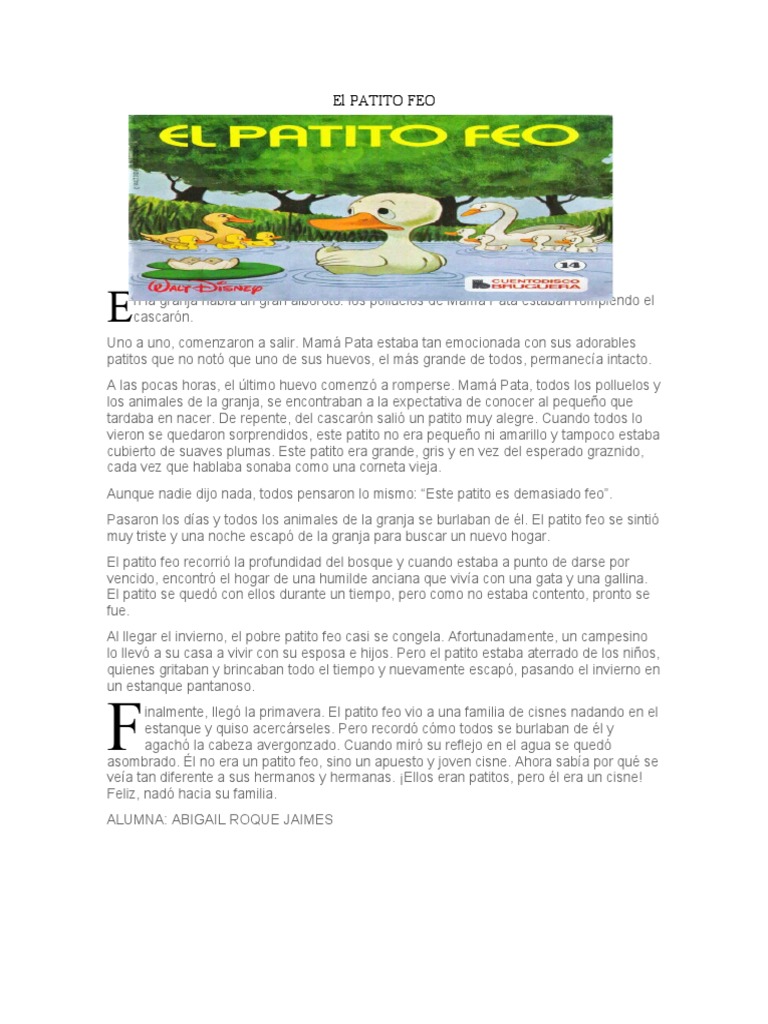 El PATITO FEO | PDF