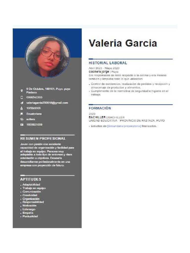 Sección de Información Adicional - LiveCareer - Google Chrome 22 - 5 - 2023 22 - 20 - 07 | PDF