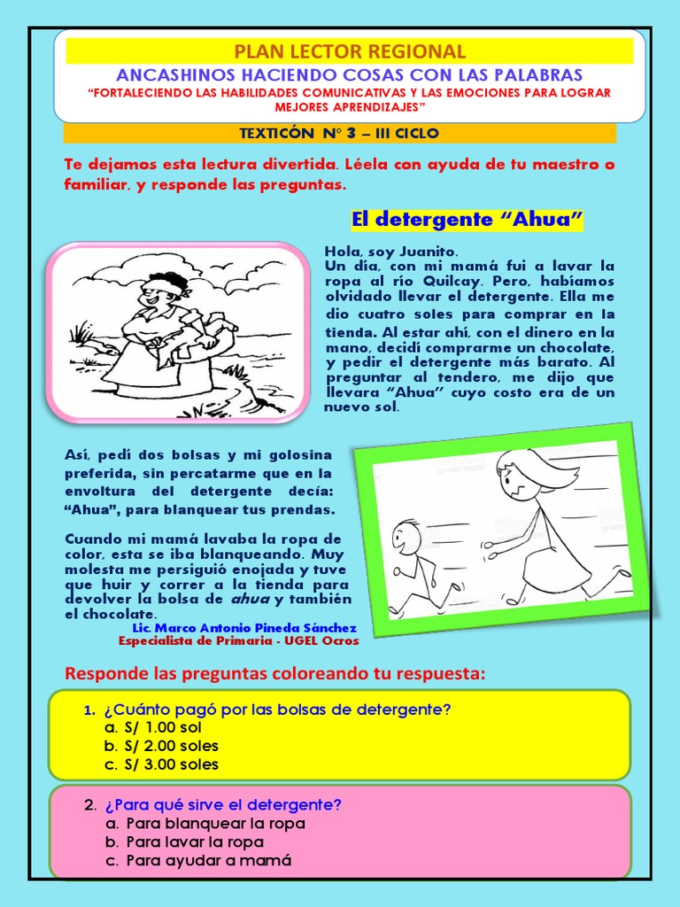 Texticón 3 - III Ciclo (Rev.) | PDF