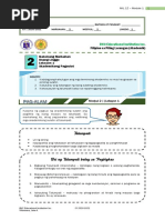 Filipino Sa Piling Larang Akademik WEEK 7 | PDF