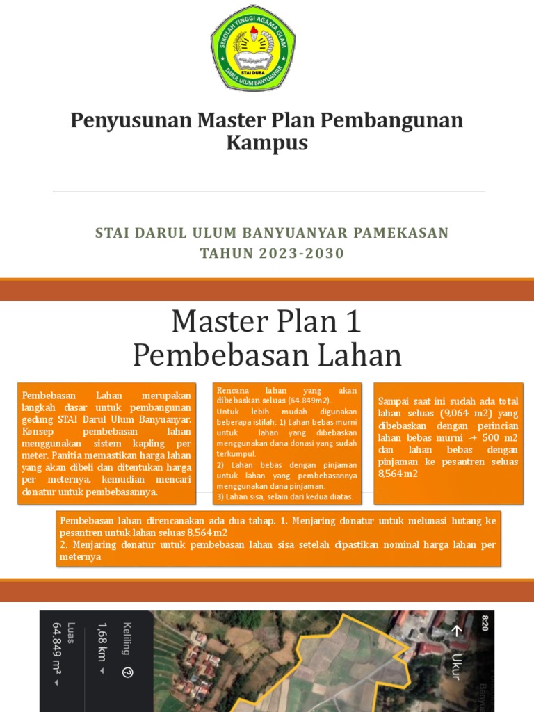 Penyusunan Master Plan Kampus | PDF