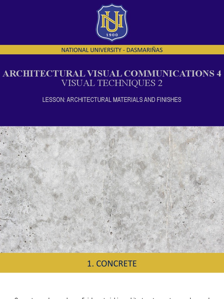 Lesson - Architectural Materials and Finishes | PDF | Textiles | Wall