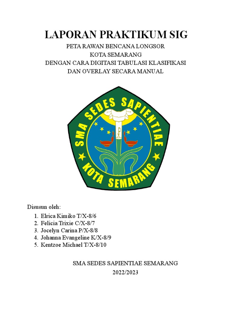 Laporan Praktikum Sig | PDF
