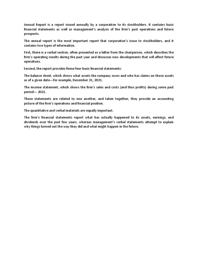 IBF Short Notes Chapter 3 | PDF | Equity (Finance) | Balance Sheet