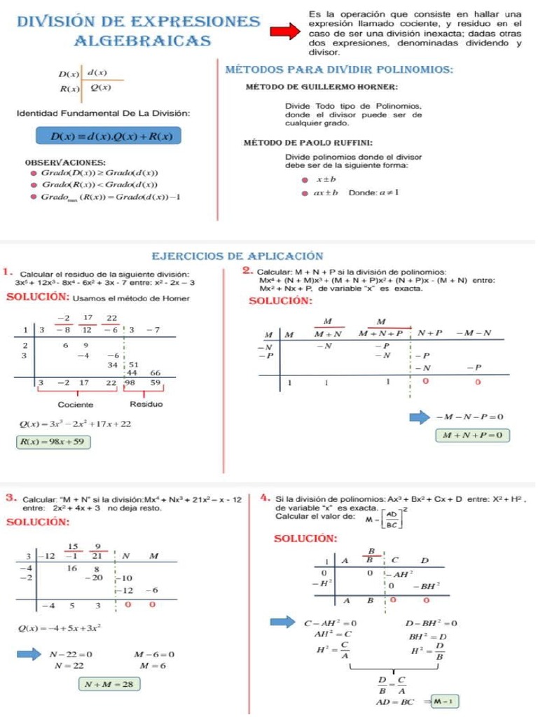 Álgebra ? | PDF