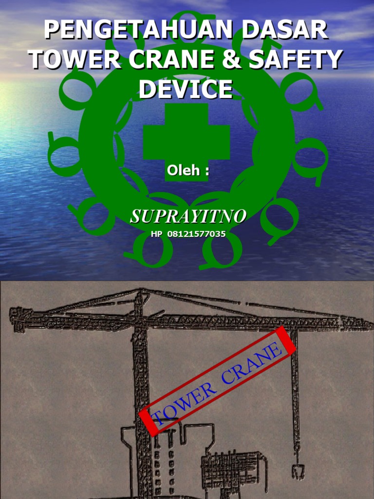 1.c. Pengetahuan Dasar Tower Crane | PDF