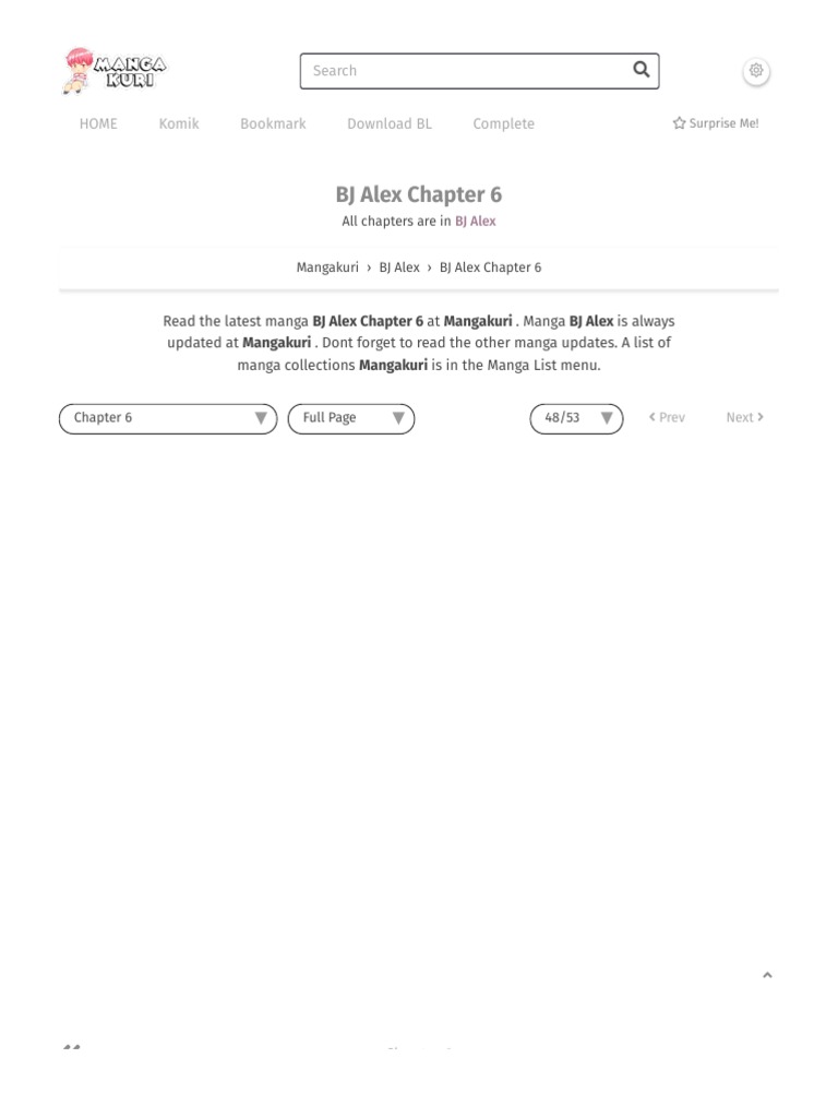 BJ Alex Chapter 6: Search | Download Free PDF | Comics | Drawing