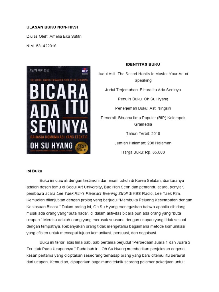 Ulasan Buku Non-Fiksi | PDF Ulasan Buku Non-Fiksi | PDF