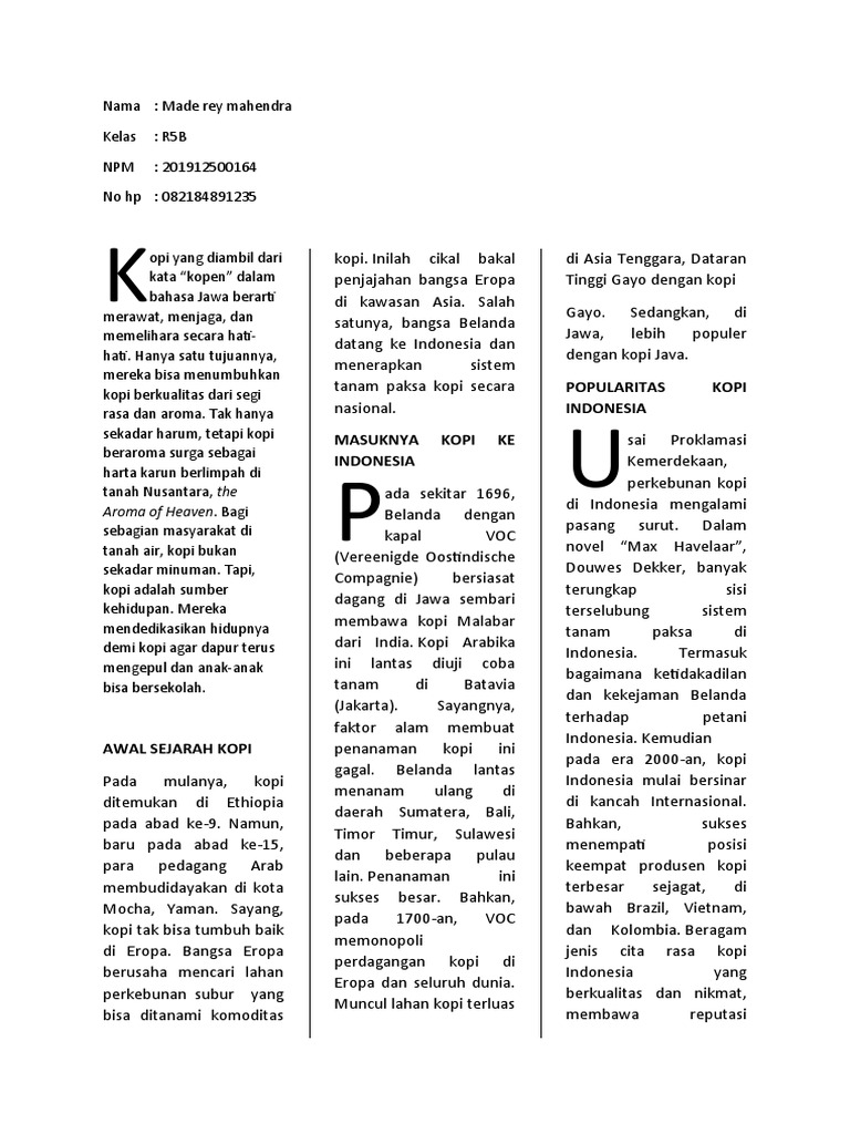 R5B - Made Rey Mahendra | PDF