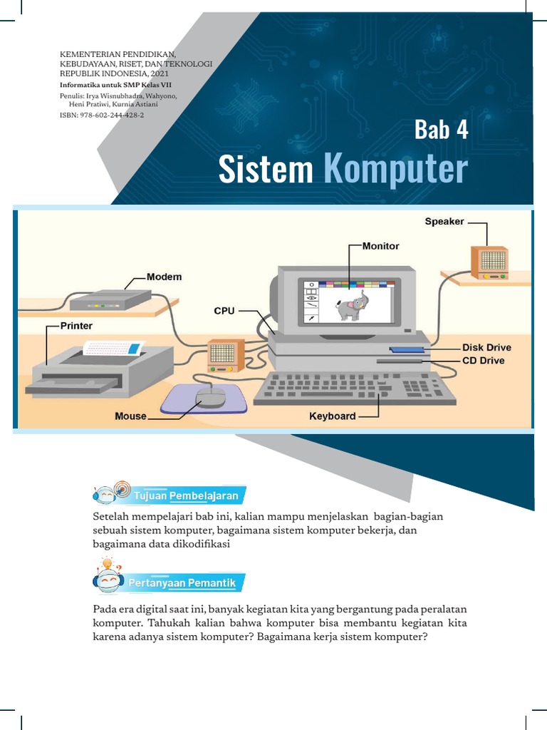 Bab 4 Sistem Komputer | PDF