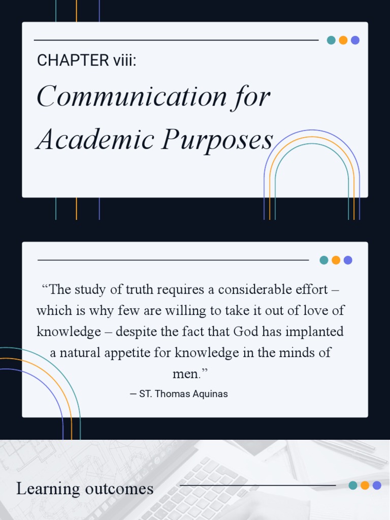Purposive Communication For Academic Purposes | PDF | Methodology ...