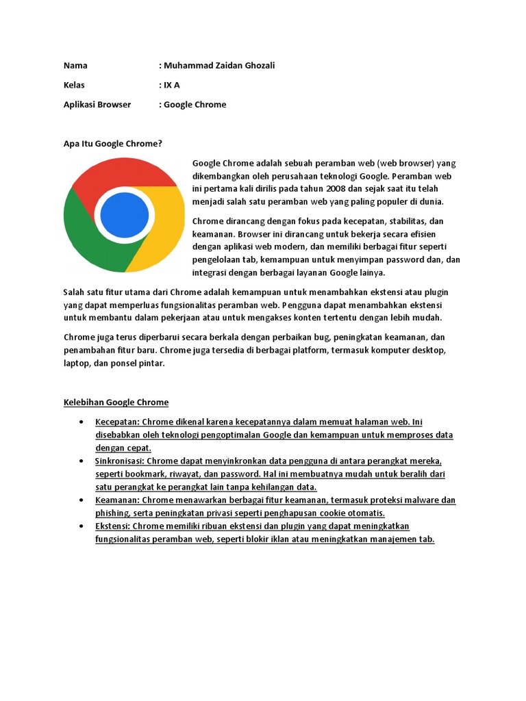 Muhammad Zaidan Ghozali-Chrome | PDF