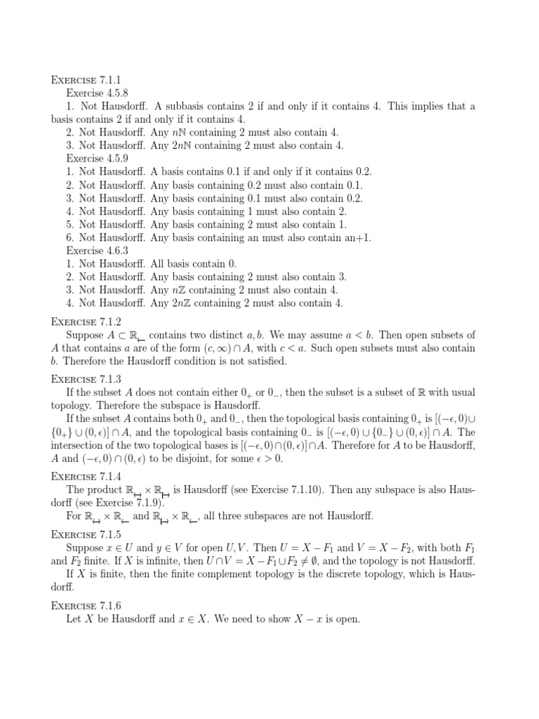 Homework 8 | PDF | Compact Space | Continuous Function